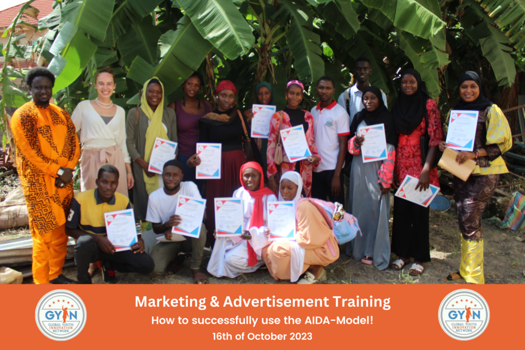 GYIN Gambia Chapter's New Marketing & Advertisement Training Program on ...